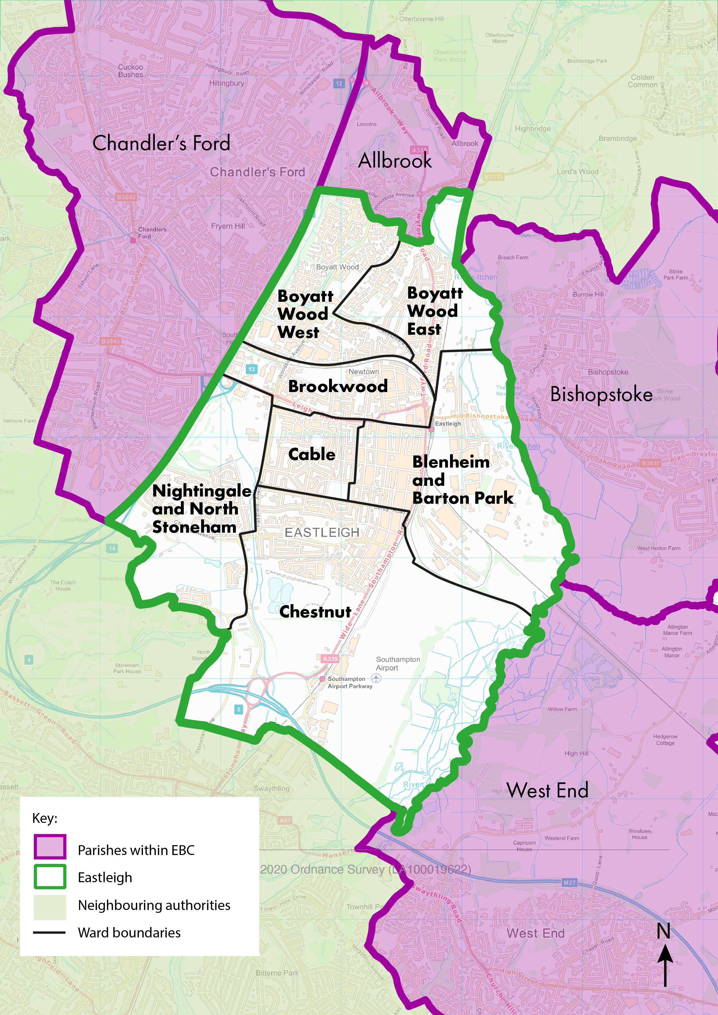 Merged central Eastleigh council finalised