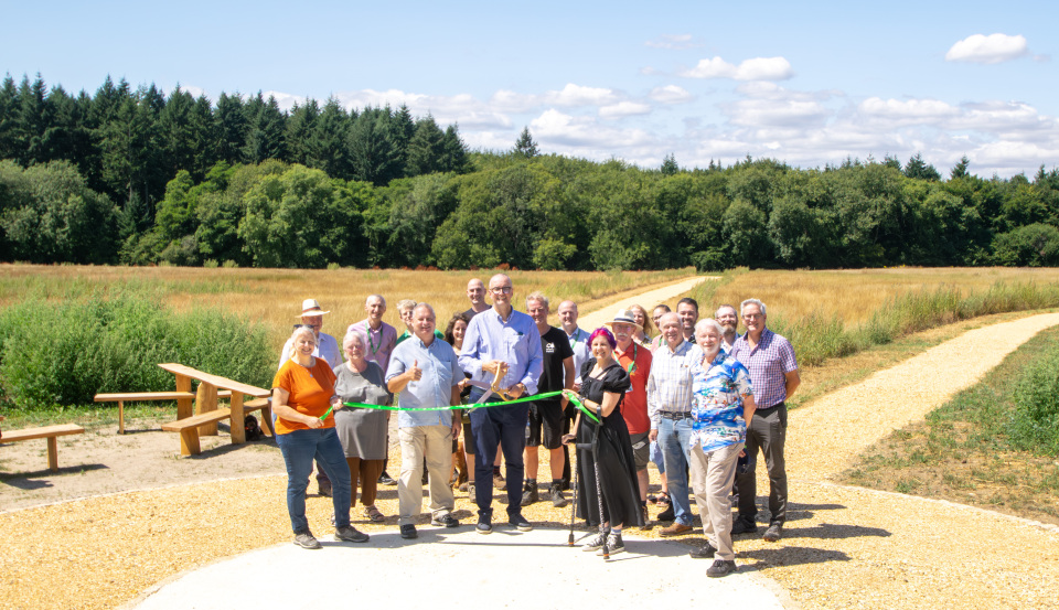 Stoke Common Park - a new community greenspace is now open